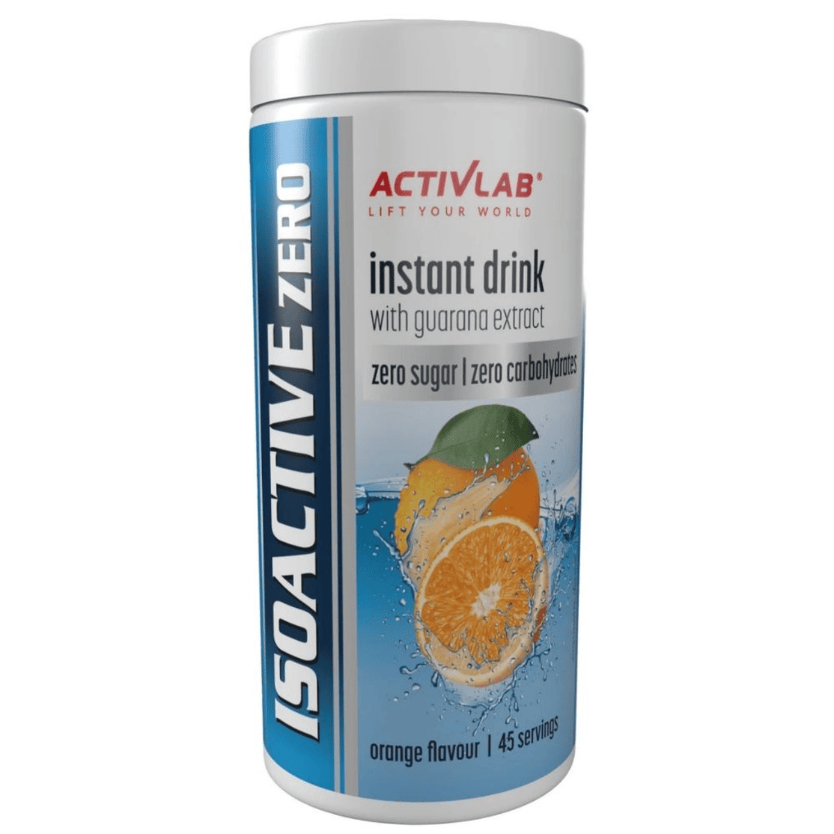 Activlab Isoactive Zero, Orange - 225 g – Medpak